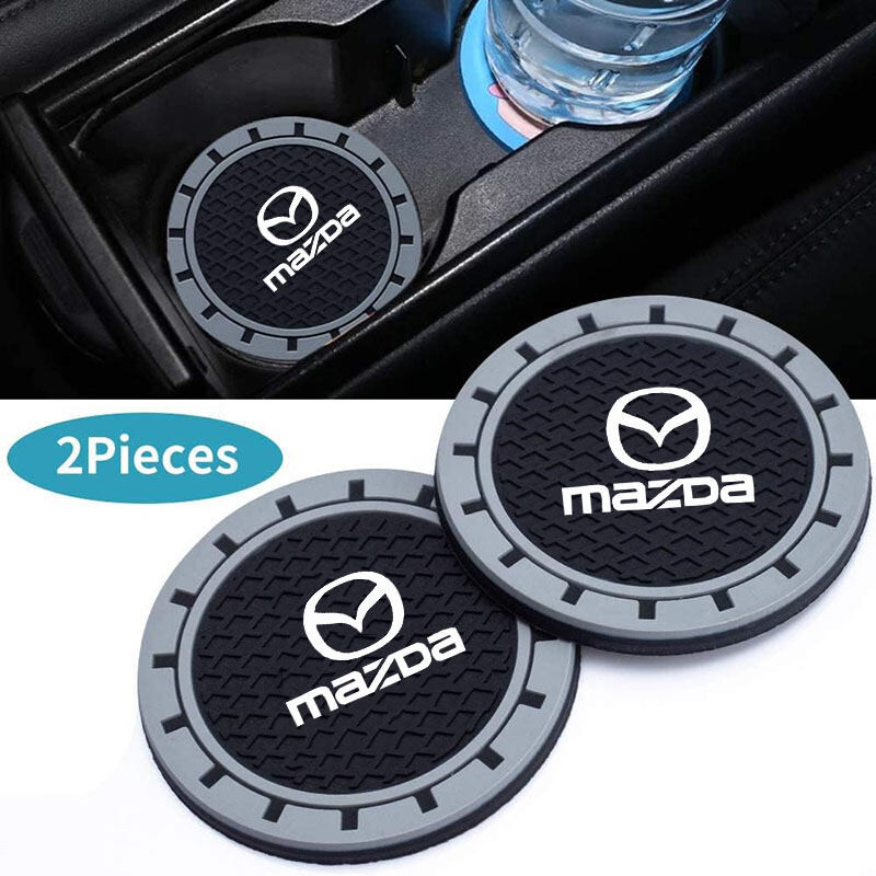 2 Pack Car Cup Holder Water Coaster for Mazda 2 3 5 6 8 CX5 CX7 CX3 CX9 ...
