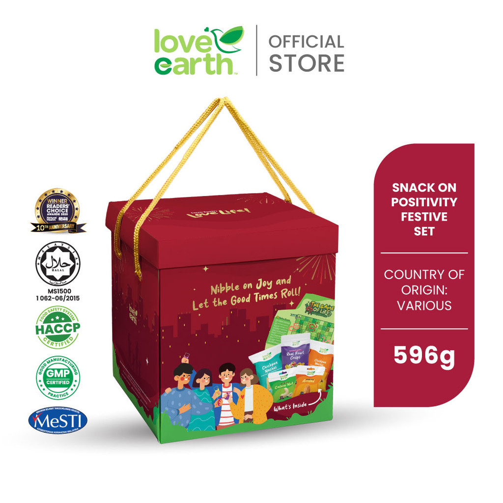 CNY 2025 Snack On Positivity Gift Box 596g | Shopee Malaysia