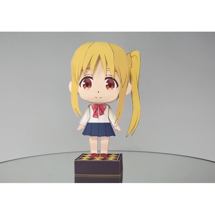 Chibi Nijika Ijichi BOCCHI THE ROCk Papercraft | Shopee Malaysia