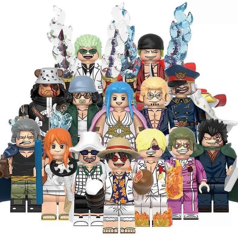 One Piece Assembled Minifigure Building Block Toy | Shopee Malaysia