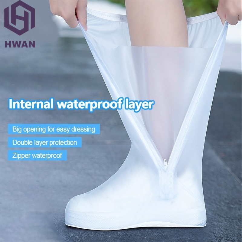 Waterproof Shoe Cover Rainproof Foot Overshoes Shoe Raincoat Plastic ...