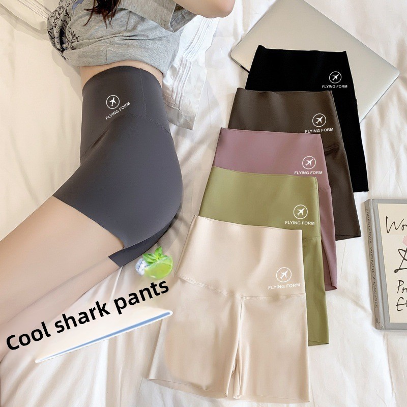 Summer Thin Shark Pants Narrow Belly Hip-Lifting Safety Pants Anti ...