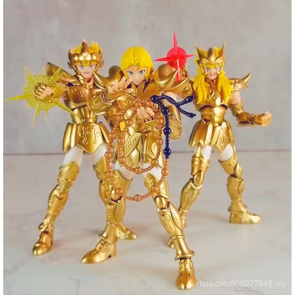 Saint Seiya Pluco Golden Saint Seiya Beyond Edition Aries Leo Scorpio ...