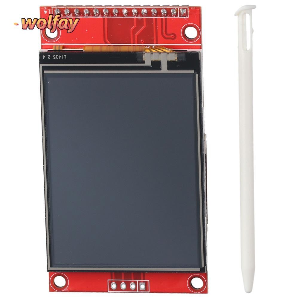 WOLFAY LCD Display Touch Panel, with PCB STM32 2.4" SPI TFT, Easy Use ILI9341 5V/3.3V 240X320 ...
