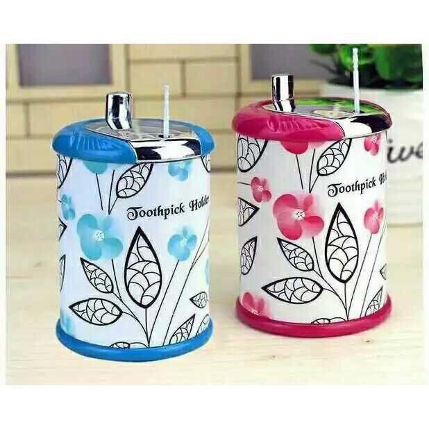 High-end Portable Toothpick Bottle European Fashion Automatic Toothpick ...