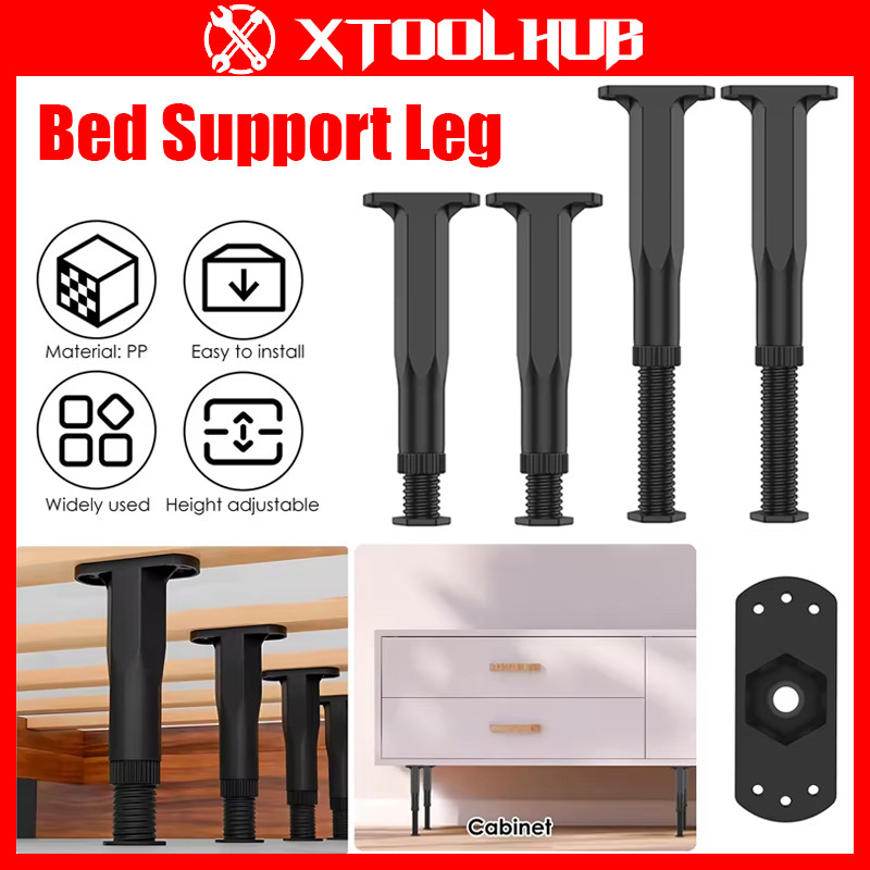 Adjustable Bed Support Leg Sofa Cabinet Foot Bottom Reinforcement ...