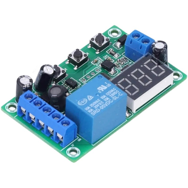 Dc Current Detection Module Relay Digital Display Overcurrent Alarm Switch Controller Motor