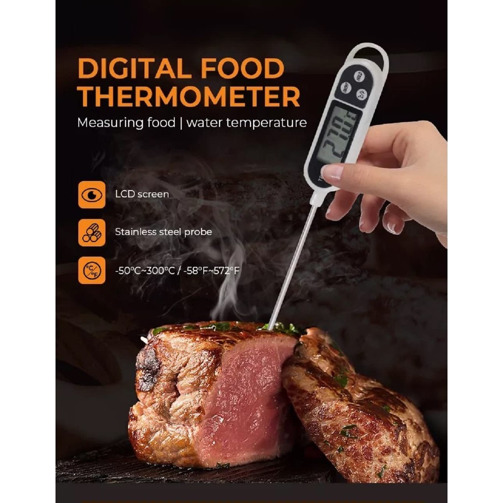 Malaysia TP300 Probe Type Food Digital Electric Thermometer Pen For ...
