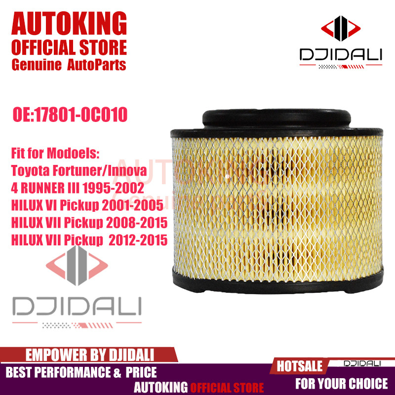 Air Filter 17801-0C010 for Toyota Fortuner / Innova / Hi-Lux (2005-2015 ...