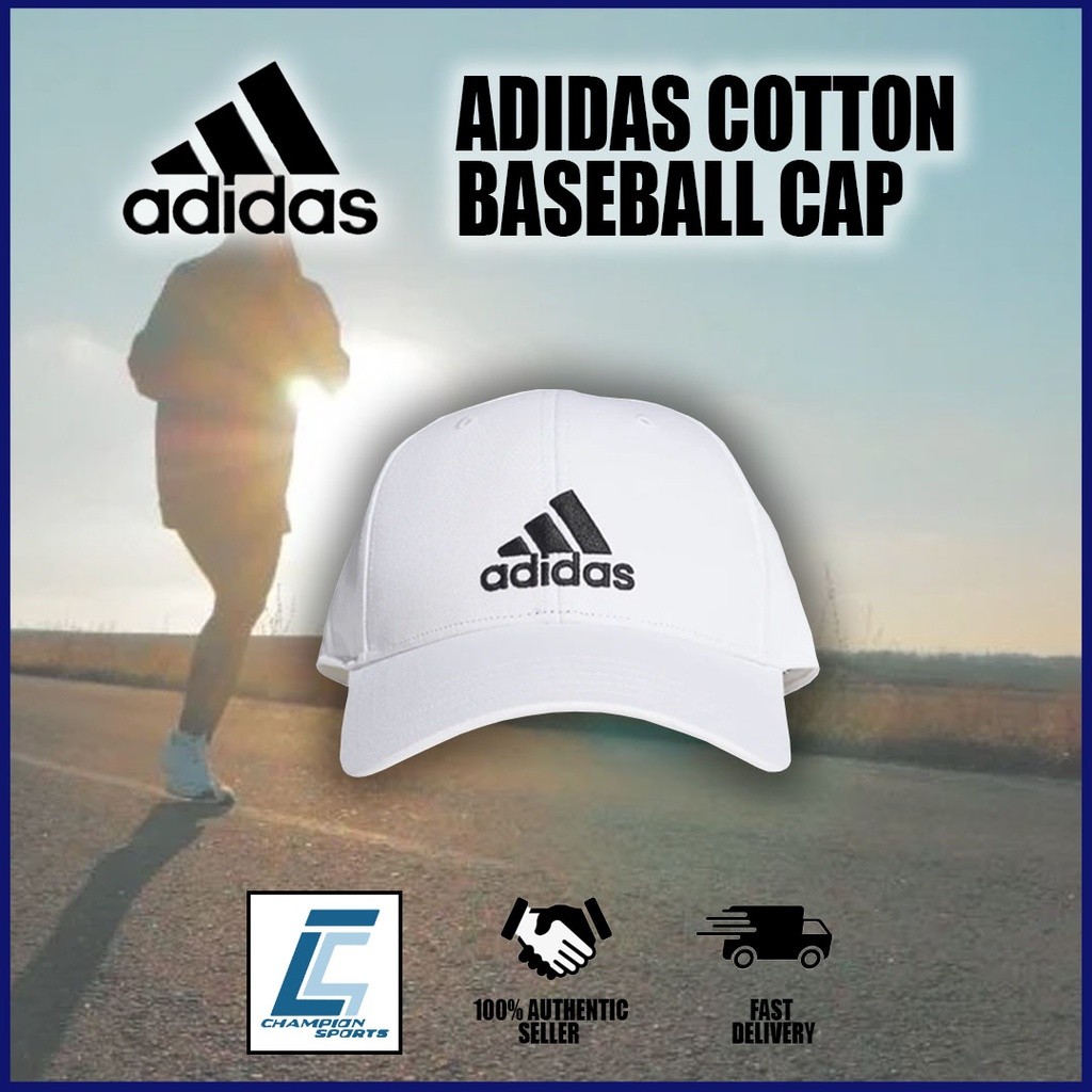 Adidas Cotton Baseball Cap (FK0890) (KK3 RO) | Shopee Malaysia