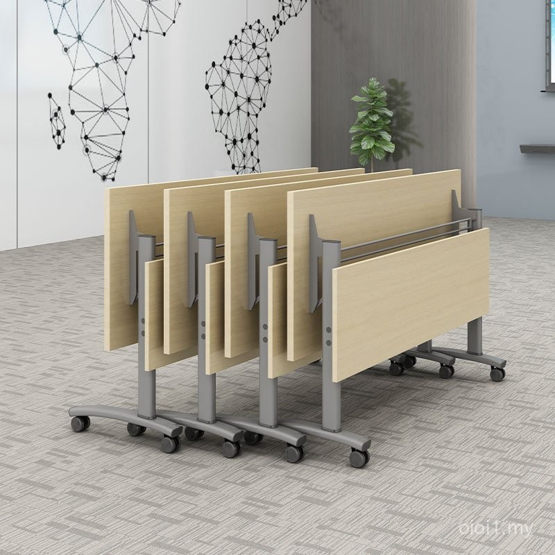 Foldable Training Table Mobile Conference Table Training Table Chair ...