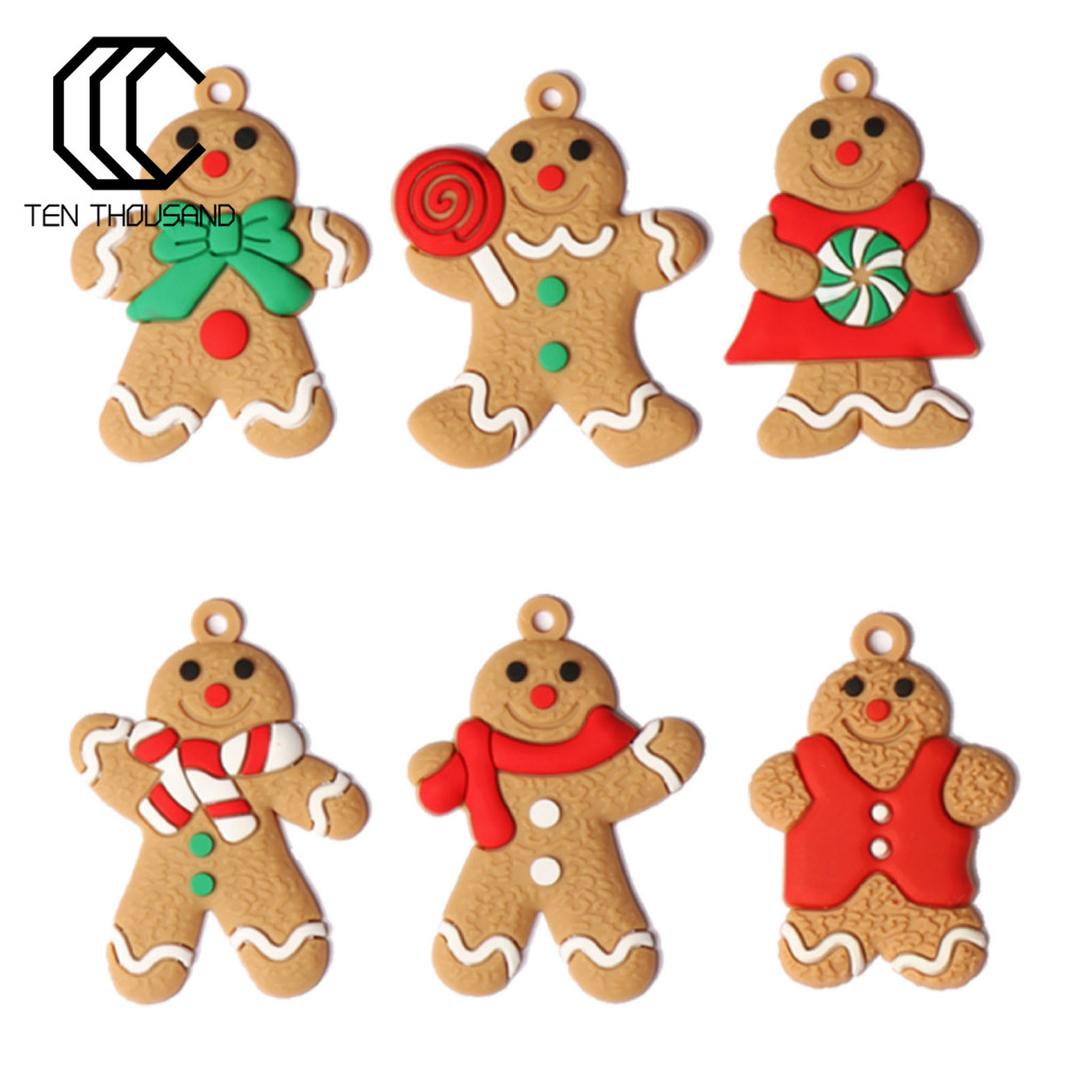 Gingerbread Themed Decor Culinary Themed Christmas Decorations Festive ...