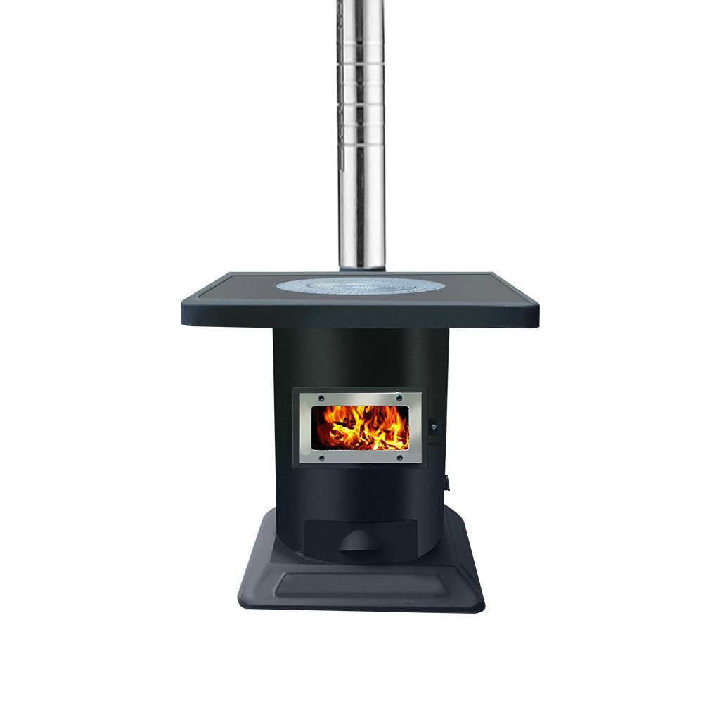 Jenis baru kampung, tanpa asap, gasifikasi, dapur api kayu, ketuhar ...