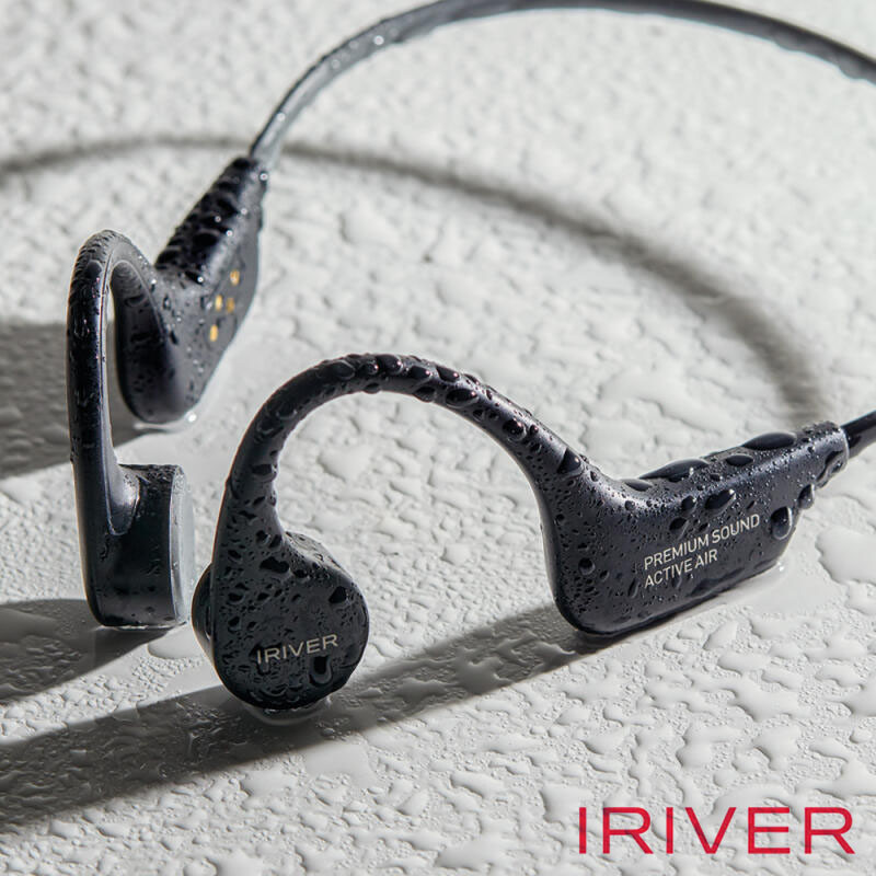 iRiver IBC-AIR9 Bluetooth Wireless Bone Conduction Waterproof Earphone ...