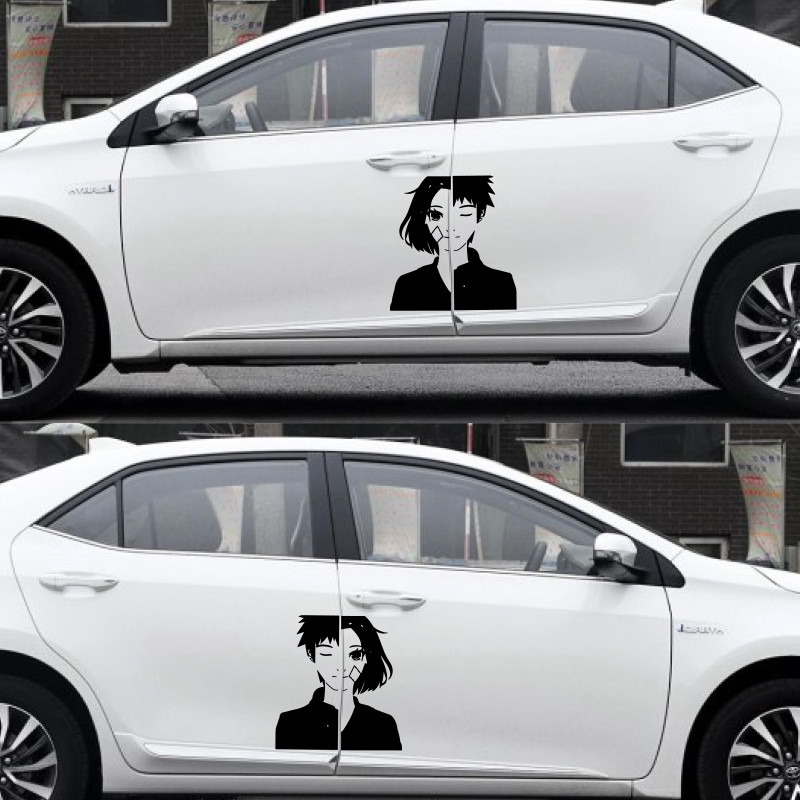 Anime Pain Naruto Car Sticker Couple Car Sticker Uchiha with Tulin Car ...