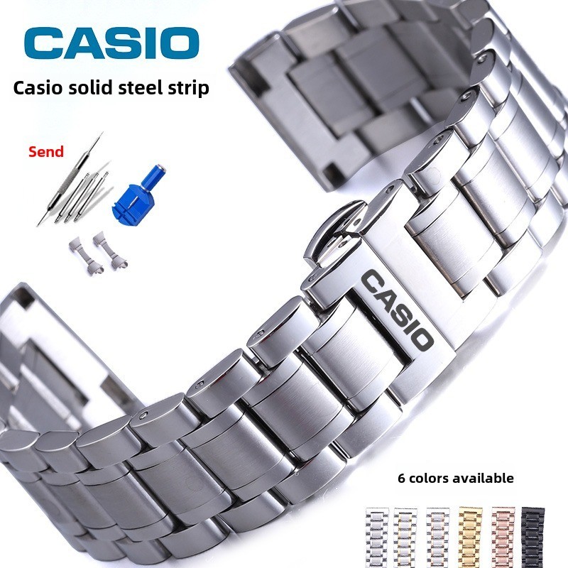 12/13/14/15/16/17/18/19/20/21/22/23/24mm Solid Stainless Steel Watch ...