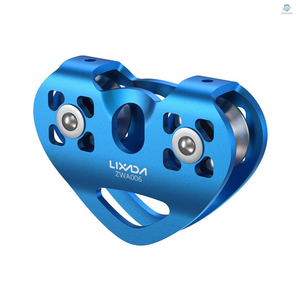 Lixada 30kN Cable Trolley Pulley with Ball Bearing Climbing Caving ...