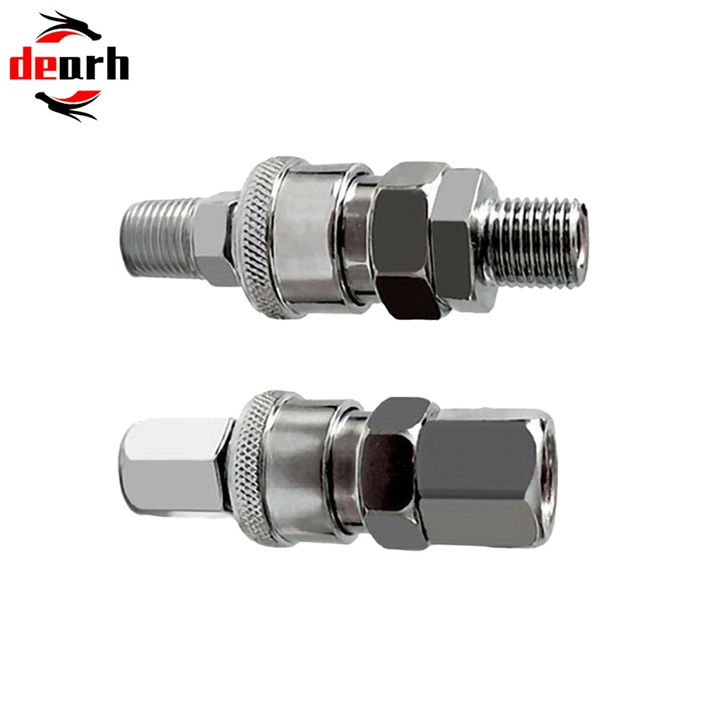 [DRHT] Quick Release Air Line Hose Fittings Coupler Connector 8mm ...