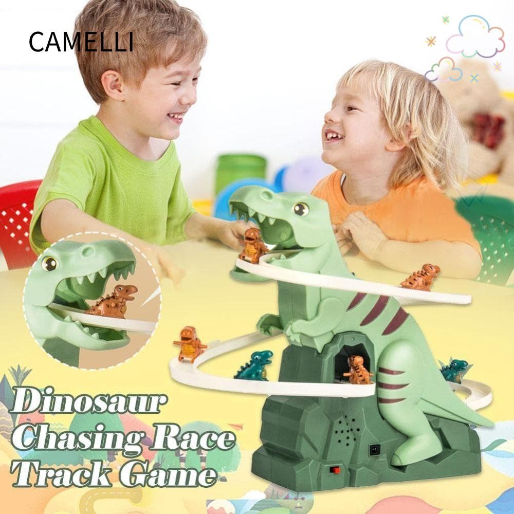CAMELLI Dinosaur Ladder Toy, Educational Puzzle Playsets Dinosaur Stair ...
