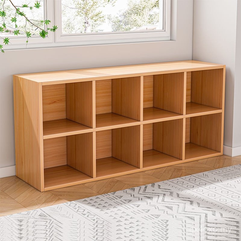 Rak buku rendah, rak buku lantai, rak ruang tamu rumah, kabinet ...