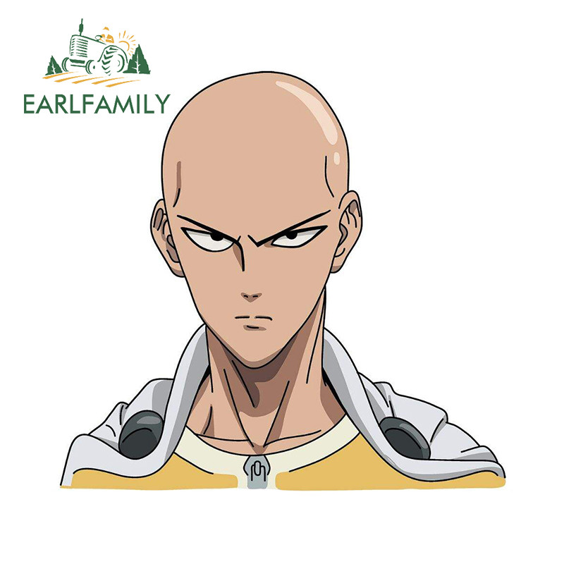 EARLFAMILY 13cm One Punch Man Car Stickers Host Campervan Laptop ...