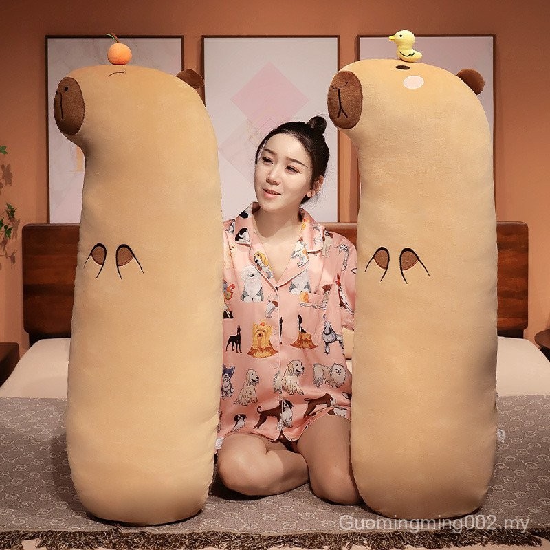 Cute Capybara Capybara Long Pillow Hug Head Girls Bed Side Sleeping ...