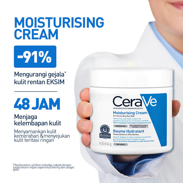 CeraVe Moisturizing Cream 454g | Shopee Malaysia