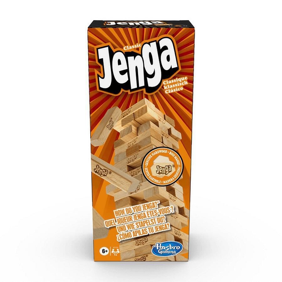 HASBRO JENGA GAME - 54 BLOCKS | Shopee Malaysia