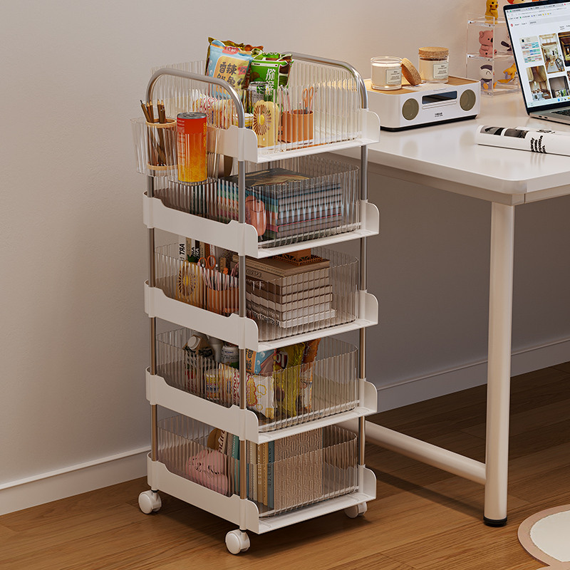 Rak Penyimpanan Rak Buku Isi Rumah Berdiri di Lantai Mudah Berbilang ...