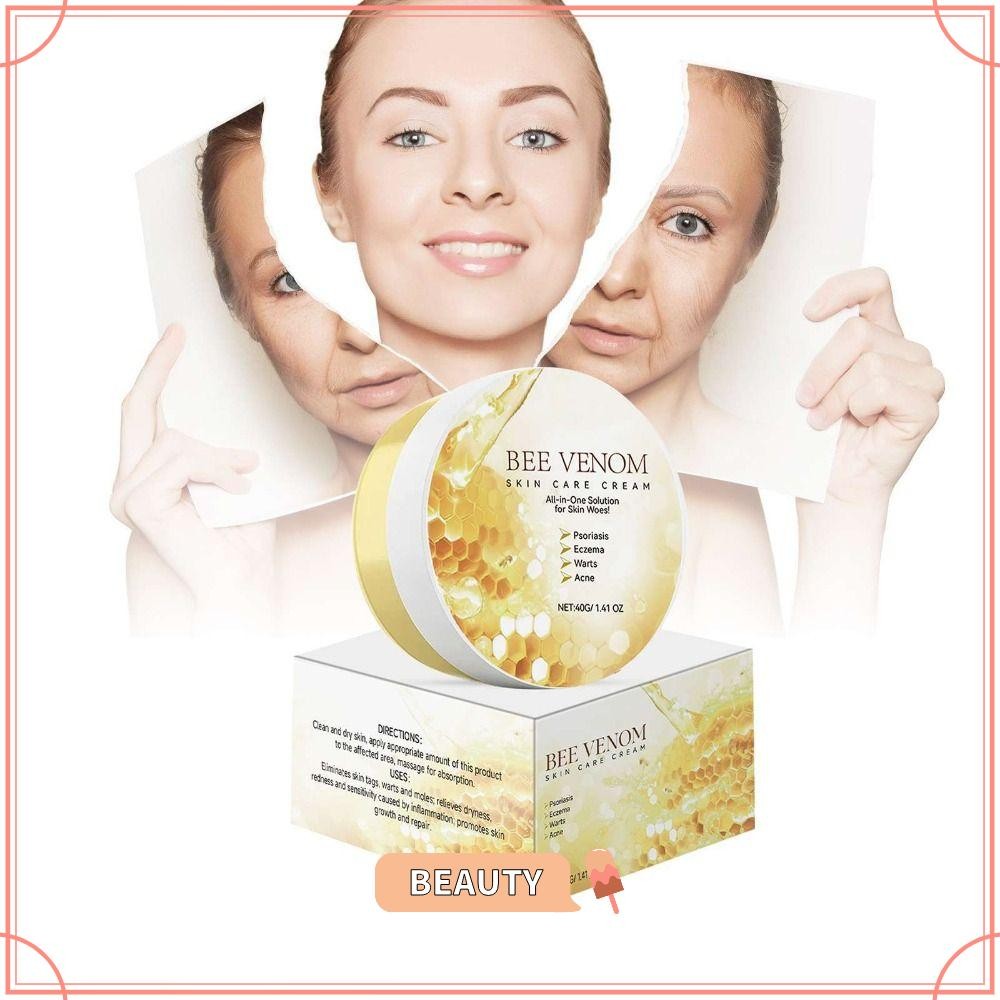BEAUTYONE Bee Venom Treatment Cream, Reduce Skin Blemishes and Soothing ...