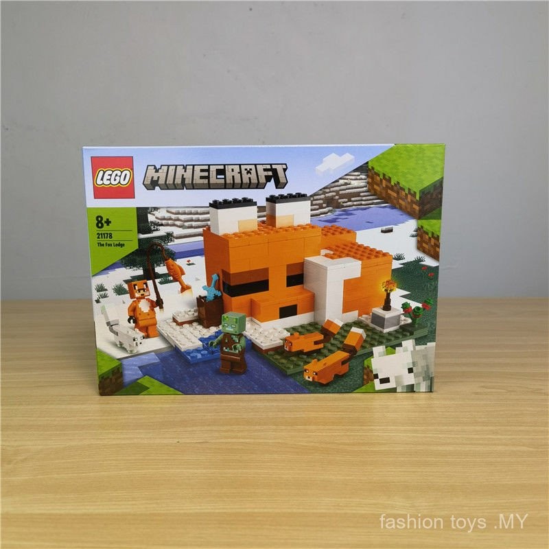 【Ready Stock】LEGO minecraft building block toys besar minecraft ...