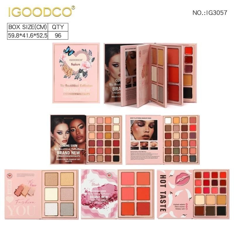 Palet Solek, Pelbagai Warna, untuk Pembayang Mata, Pemerah Pipi, Kontur, Kosmetik, Concealer ...
