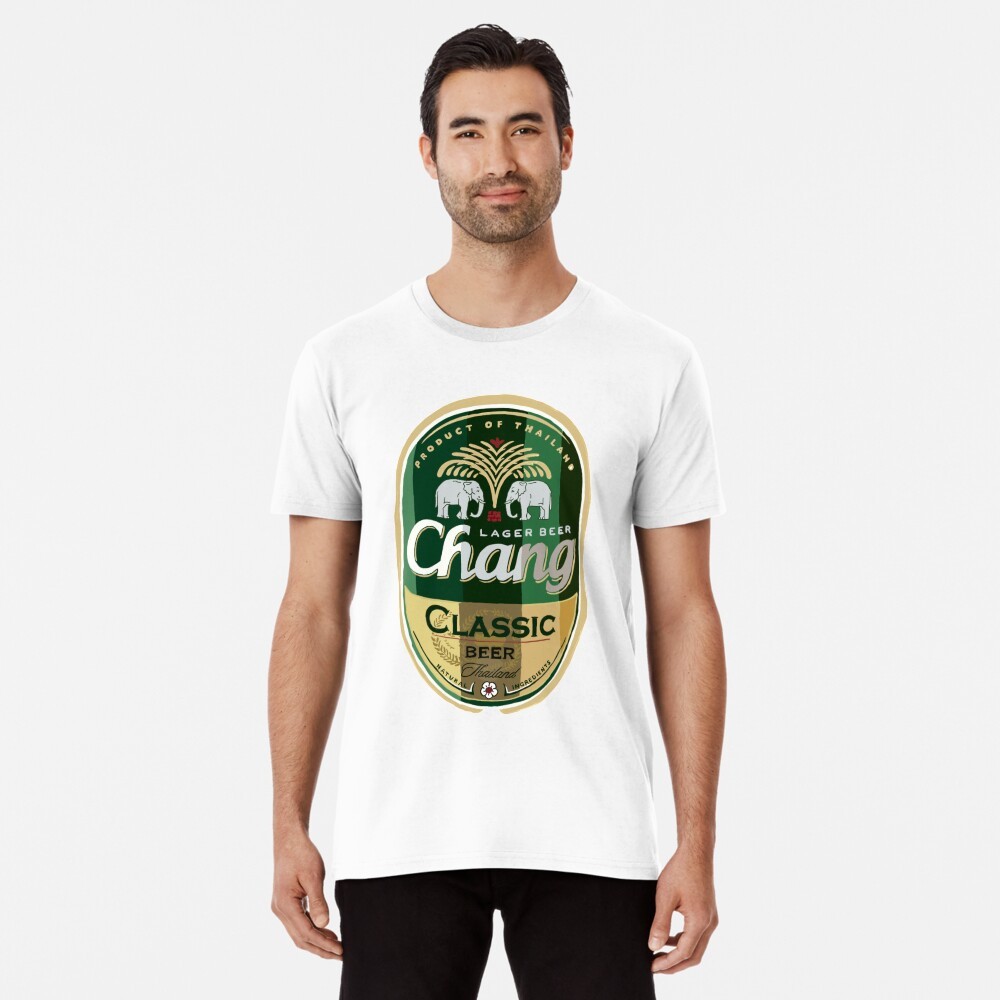 Thai Chang Beer Label Active t-shirt UNISEX 2025 Cotton men | Shopee ...