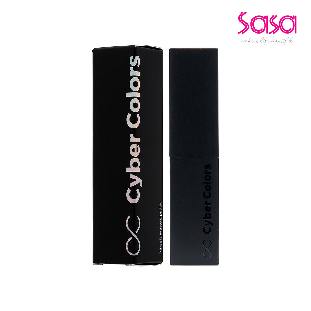 Cyber Colors Air-Soft Matte Lipstick 01 Muse Rose (5.2g) | Shopee Malaysia