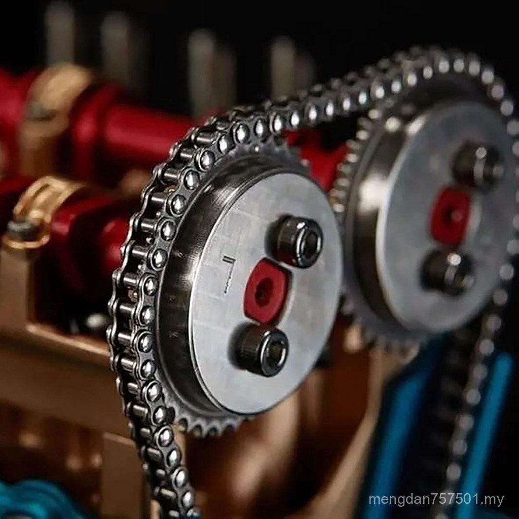 Model Engine Kit for Adults, 4/8-Cylinder Full Metal Car Engine Model ...