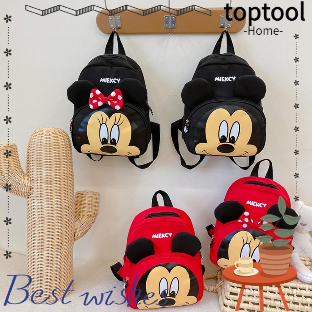 TOPTOOL Mickey Mouse Backpack, Lightweight Mini Minnie Book Bags, Cloth ...