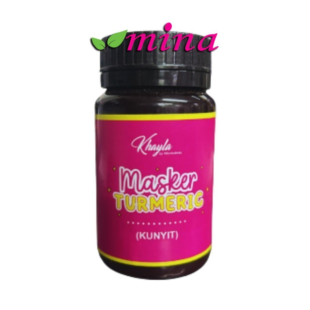 KHAYLA Beauty Masker Tumeric 50g Mask Kunyit Moisturiser Blackspot Myca ...