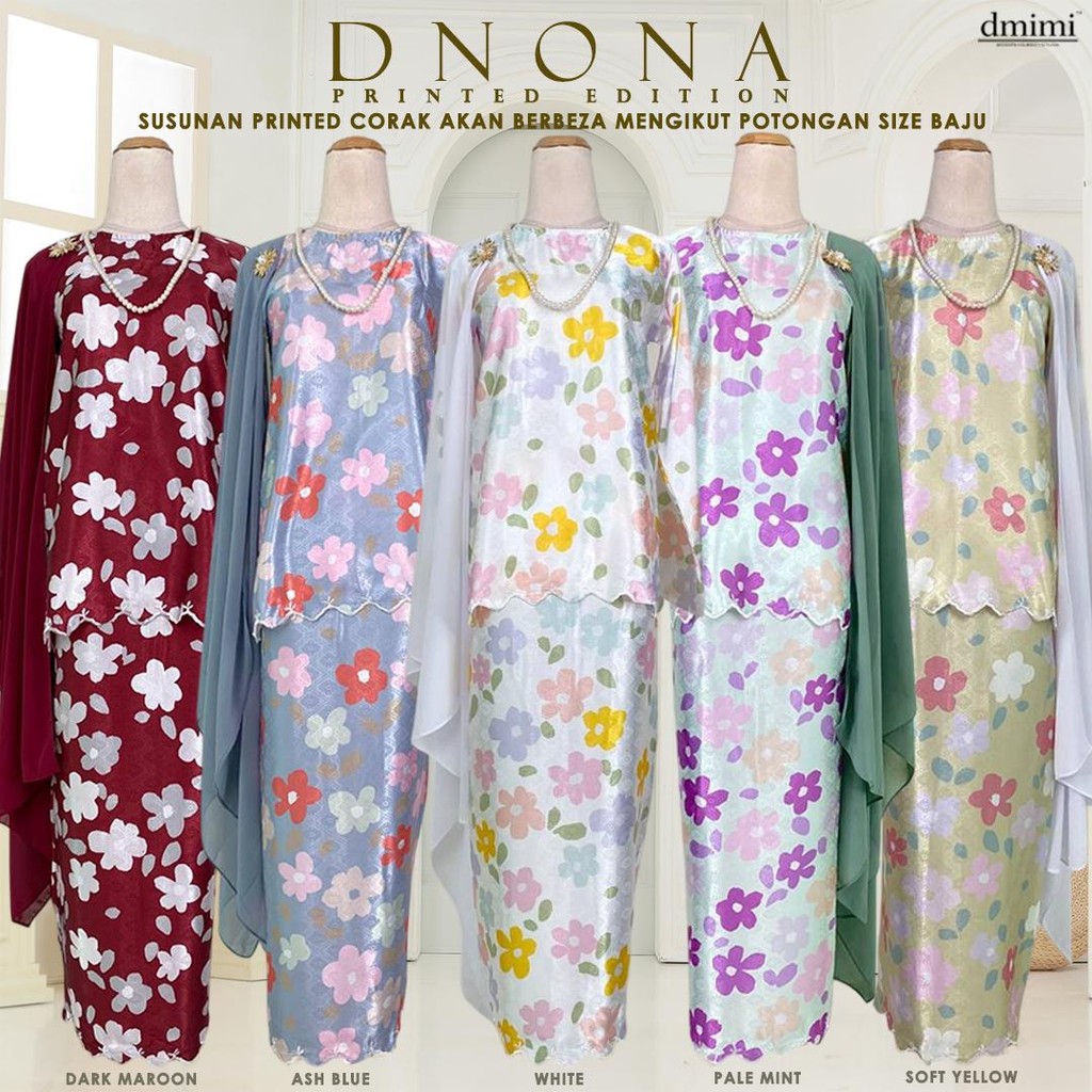 DMIMI Baju Kurung Moden DNONA | Mini Kurung Moden | Premium Jacquard ...