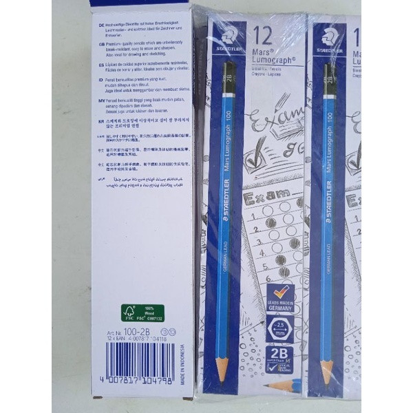 Staedtler 2B Pencils 1 pack/12 pcs | Shopee Malaysia