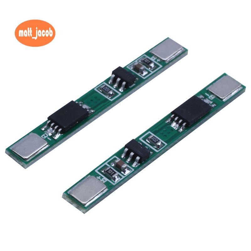 10 pcs 1S 3.7V 4A li-ion PCM 18650 Battery Protection Board PCB for ...