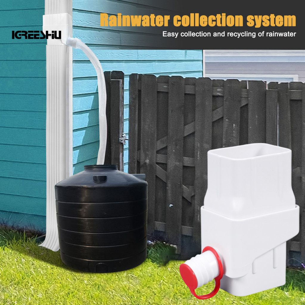 Easy Installation Rainwater Diverter Garden Water Conservation Tool ...