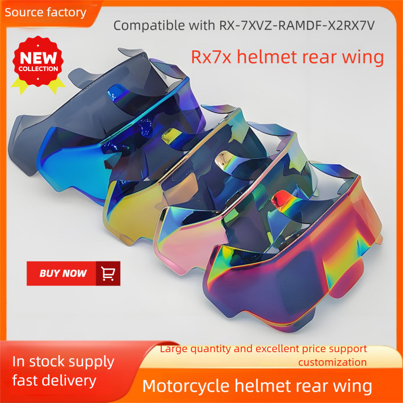 [2025NEW] Multicolored Colors Suitable for ARAI RX7X Rear Wing Modified ...