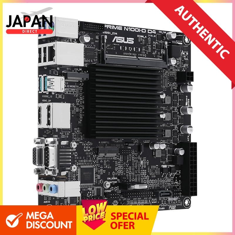 ASUS PRIME N100I-D D4-CSM Mini-ITX motherboard with onboard Intel ...