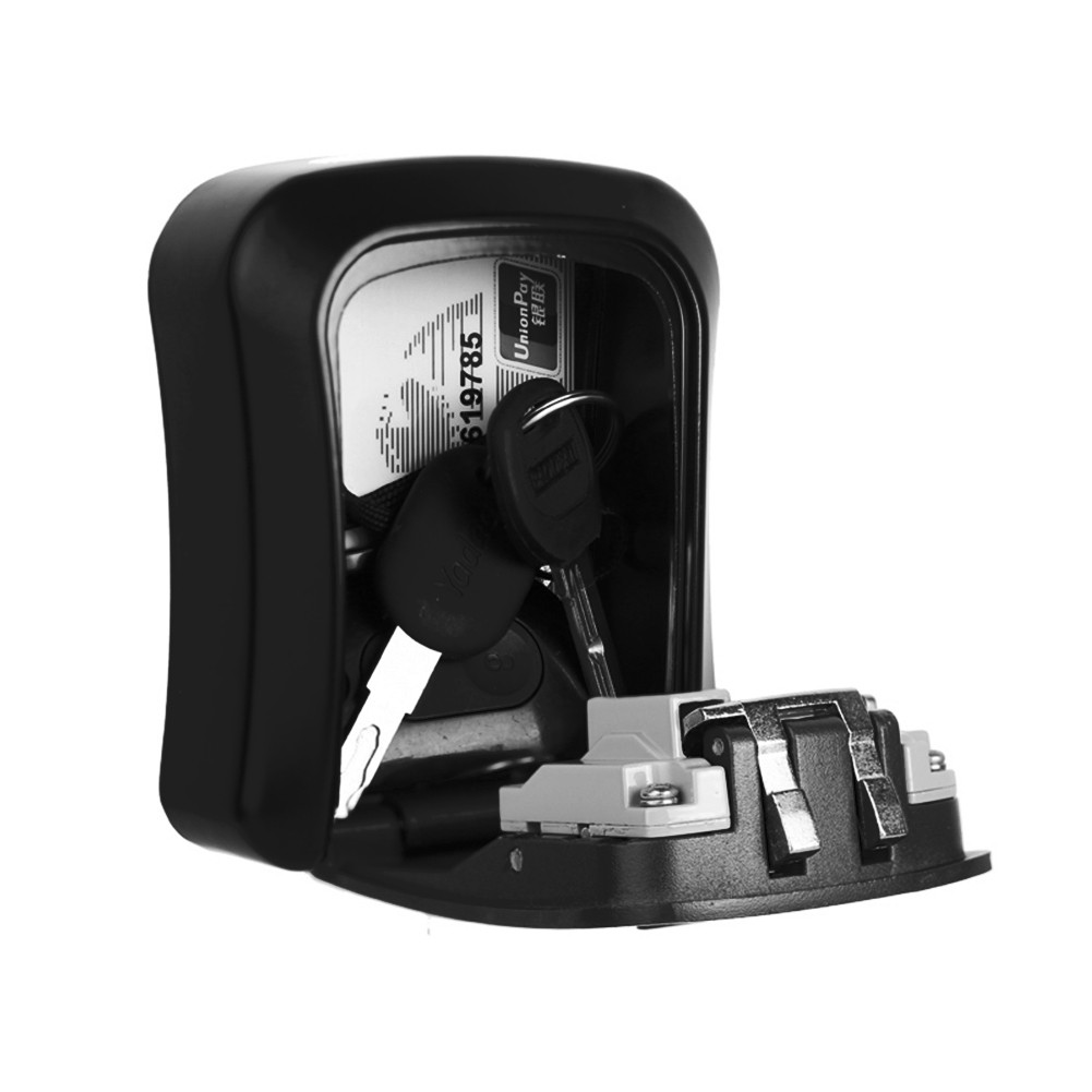 [innersetting.my] Wall Mount Key Storage Safe Box 4 Digit Combination ...
