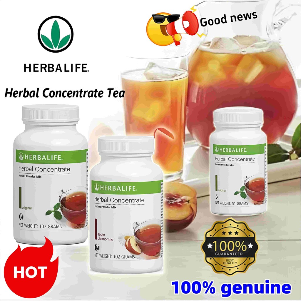 Herbalife Tea Drink Concentrated Instant Metabolic Tea 102g | Shopee ...