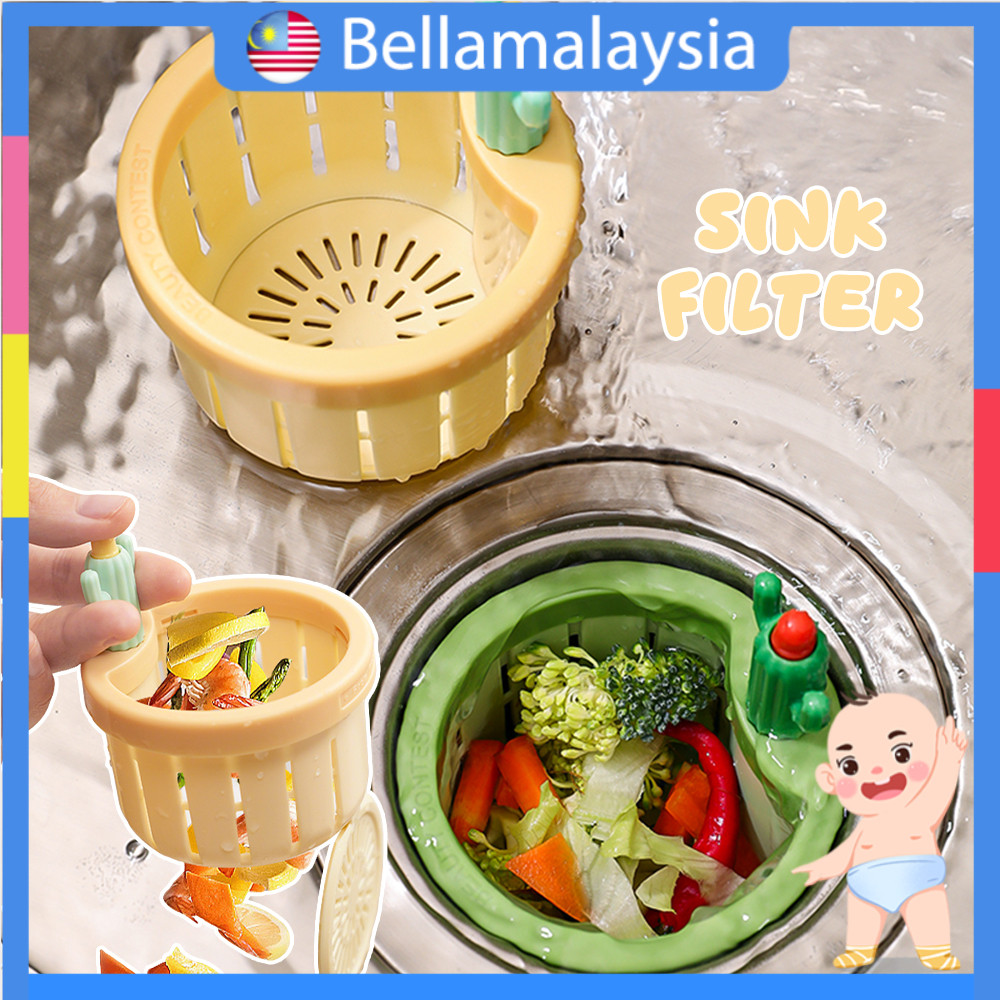 Bella Cactus Sink Filter Food Waste Drain Filter Basket Sewer Creative ...