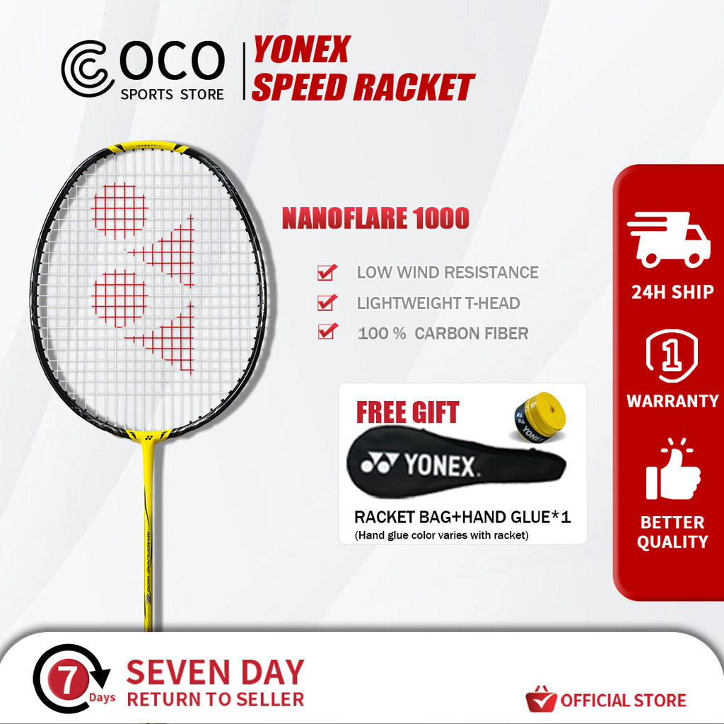 YONEX ASTROX NANOFLARE 1000Z Badminton Racket Full CarbonSingle 4U 83g ...