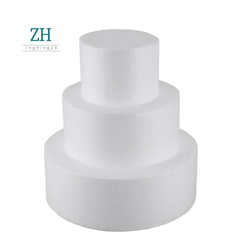 Round Cake Dummy 4 inch / 6 inch/ 8 inch (Cake Dummy Set 4 inch 6 inch ...