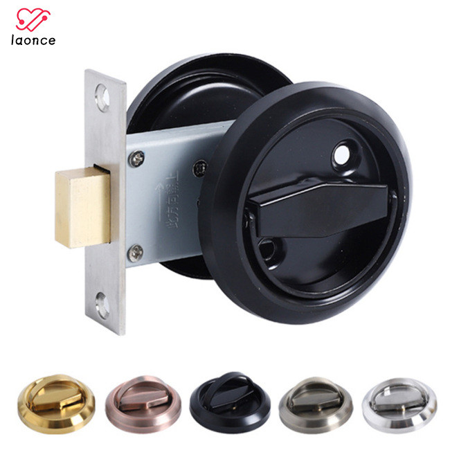 Big Sell! Round Recessed Door Lock, 304 Stainless Steel Keyless Pocket ...