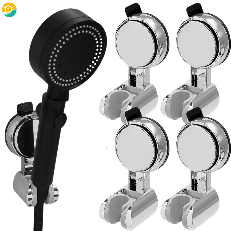 New Easy Install Suction Cup Showerhead Holder Wall Mount Adjustable ...